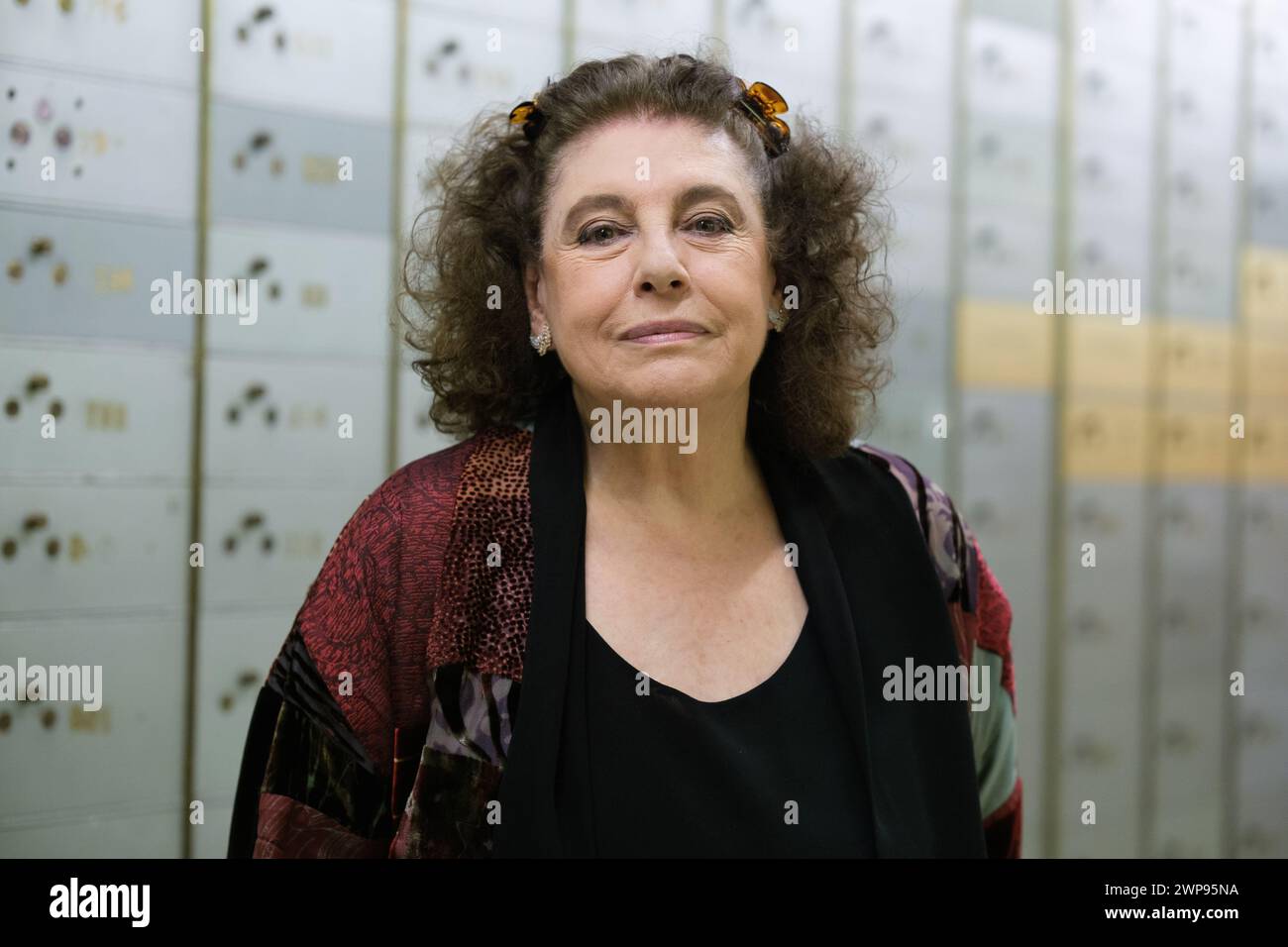 actress Charo Lopez poses during the portrait session in Madrid. March ...