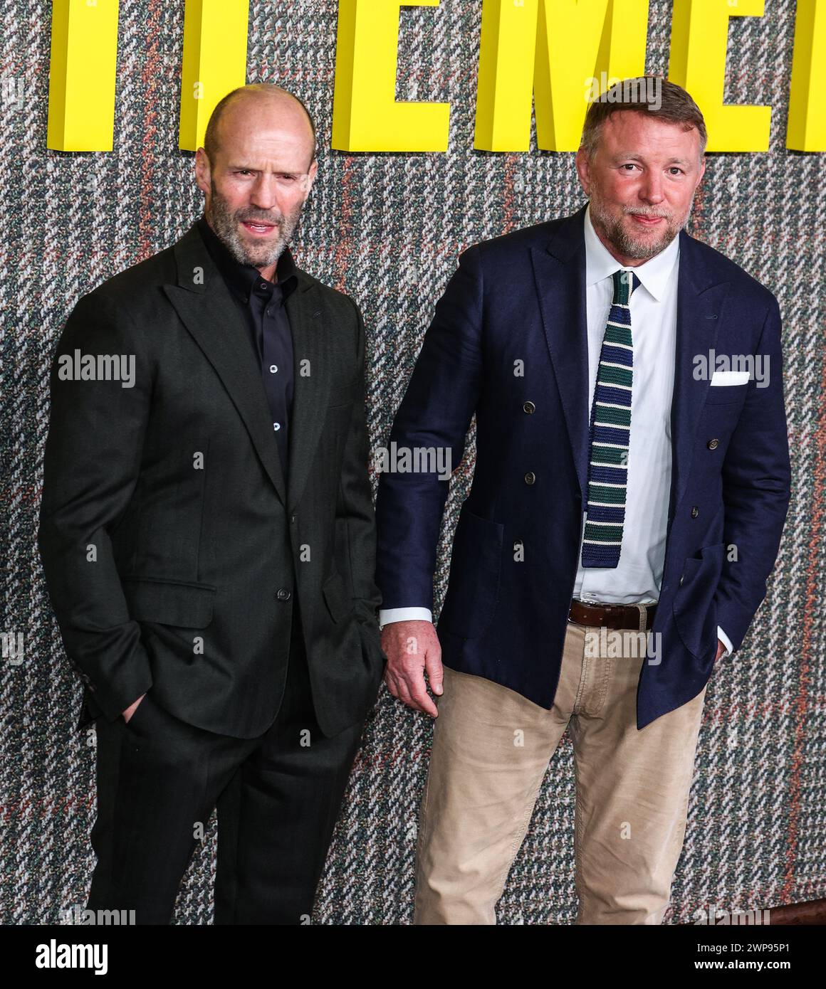 Jason Statham and Guy Ritchie attends the UK Series Global Premiere of ...