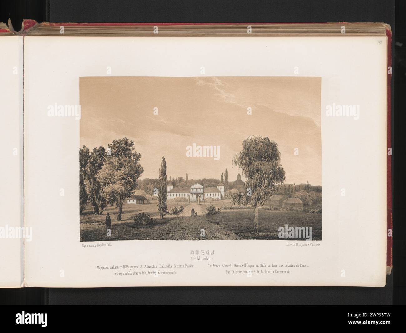 Napoleon 1807 1883 album widokow historycznych polski hi-res stock ...