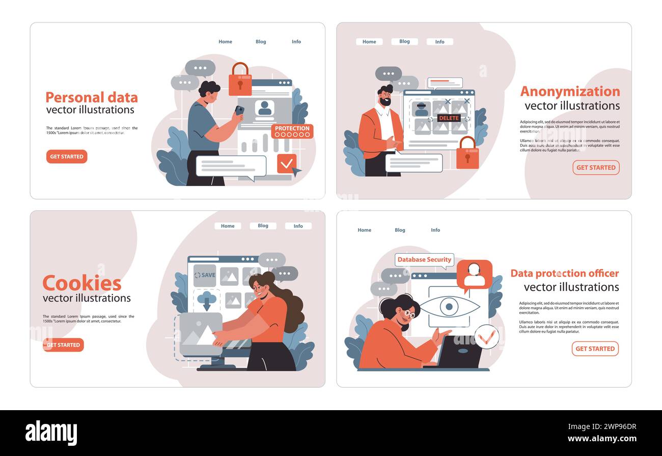 Digital Measures Stock Vector Images Alamy