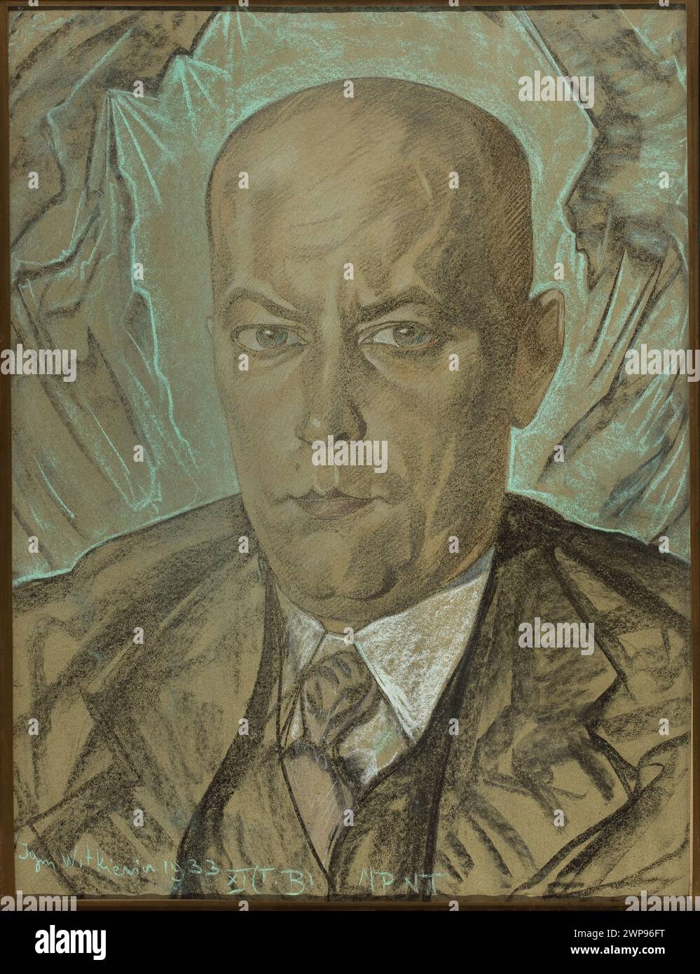 Portrait of the Wydzimierz Kotwicz-Gilewski; Witkiewicz, Stanis Aw ...
