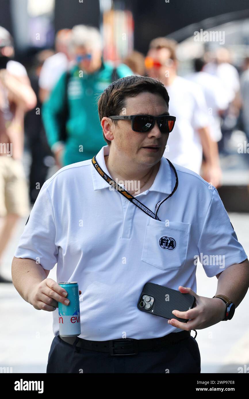 Jeddah, Saudi Arabia. 06th Mar, 2024. Tim Malyon (GBR) FIA Single ...