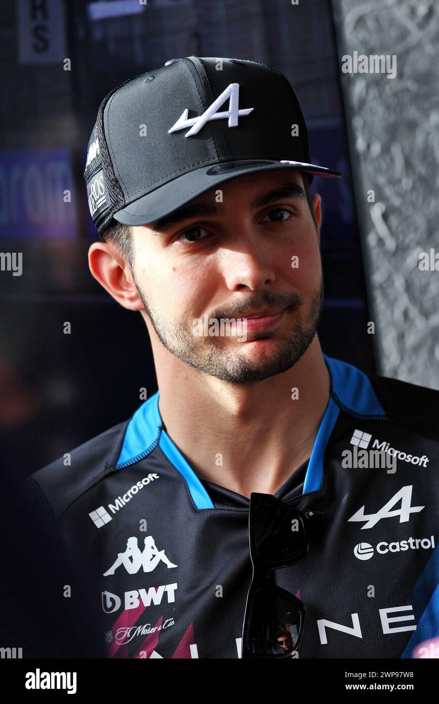 Jeddah, Saudi Arabia. 06th Mar, 2024. Esteban Ocon (FRA) Alpine F1 Team ...