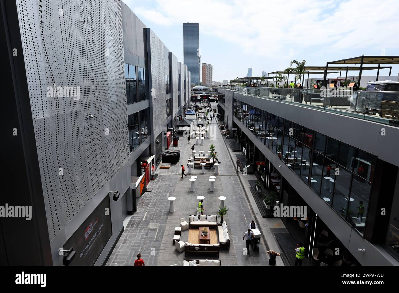 Jeddah, Saudi Arabia. 06th Mar, 2024. Paddock atmosphere. Formula 1 ...