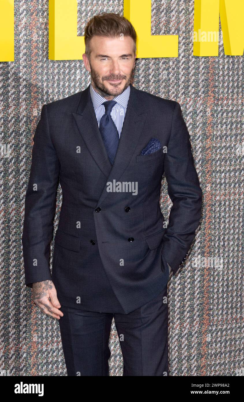 David Beckham Tuxedo 2024