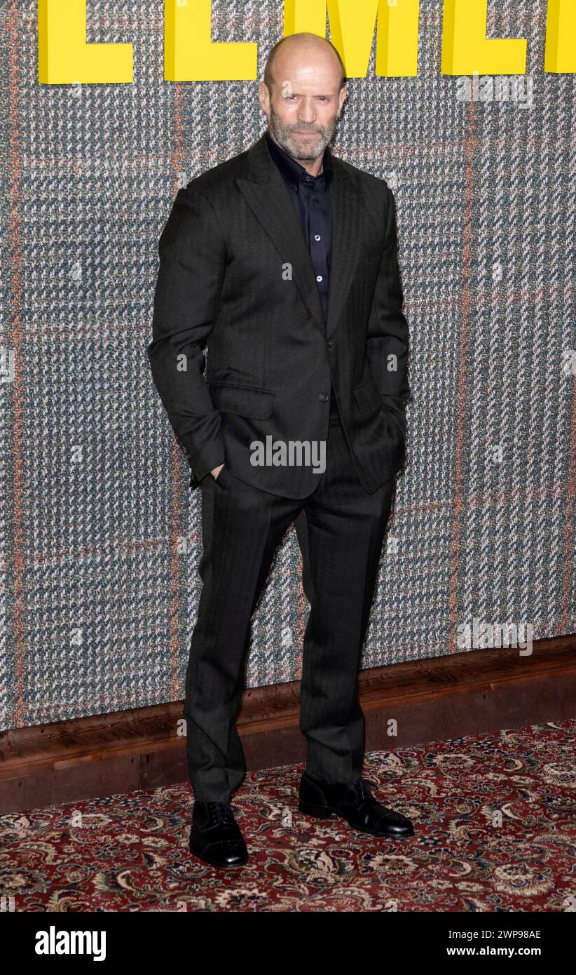 5 Mar 2024, London, England, UK - Jason Statham attending The Gentleman ...