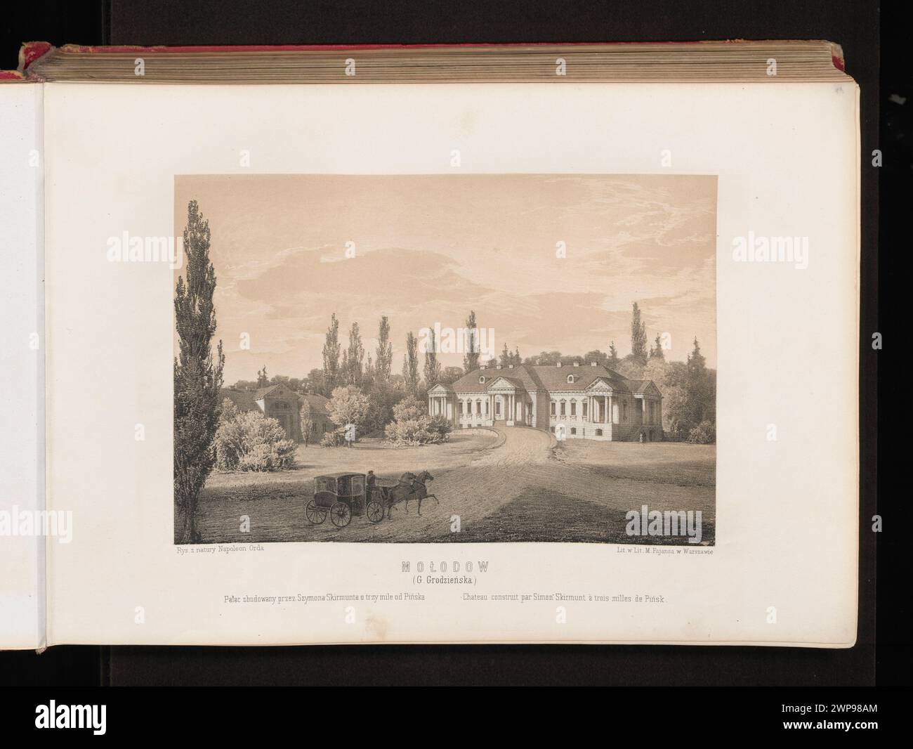 Napoleon 1807 1883 album widokow historycznych polski hi-res stock ...