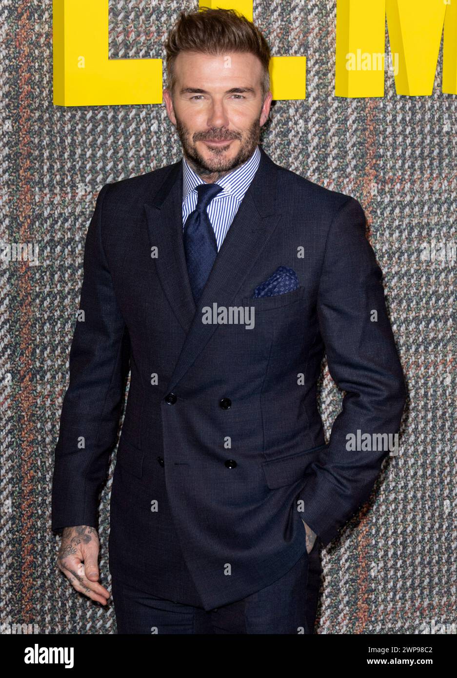 5 Mar 2024, London, England, UK - David Beckham attending The Gentleman ...