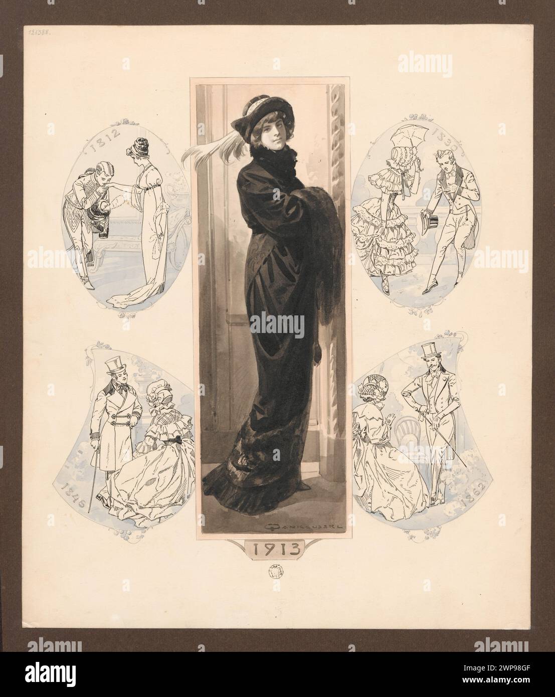 Fashion from 1812, 1830, 1846, 1862 and 1913; Jankowski, Czes Aw Borys ...