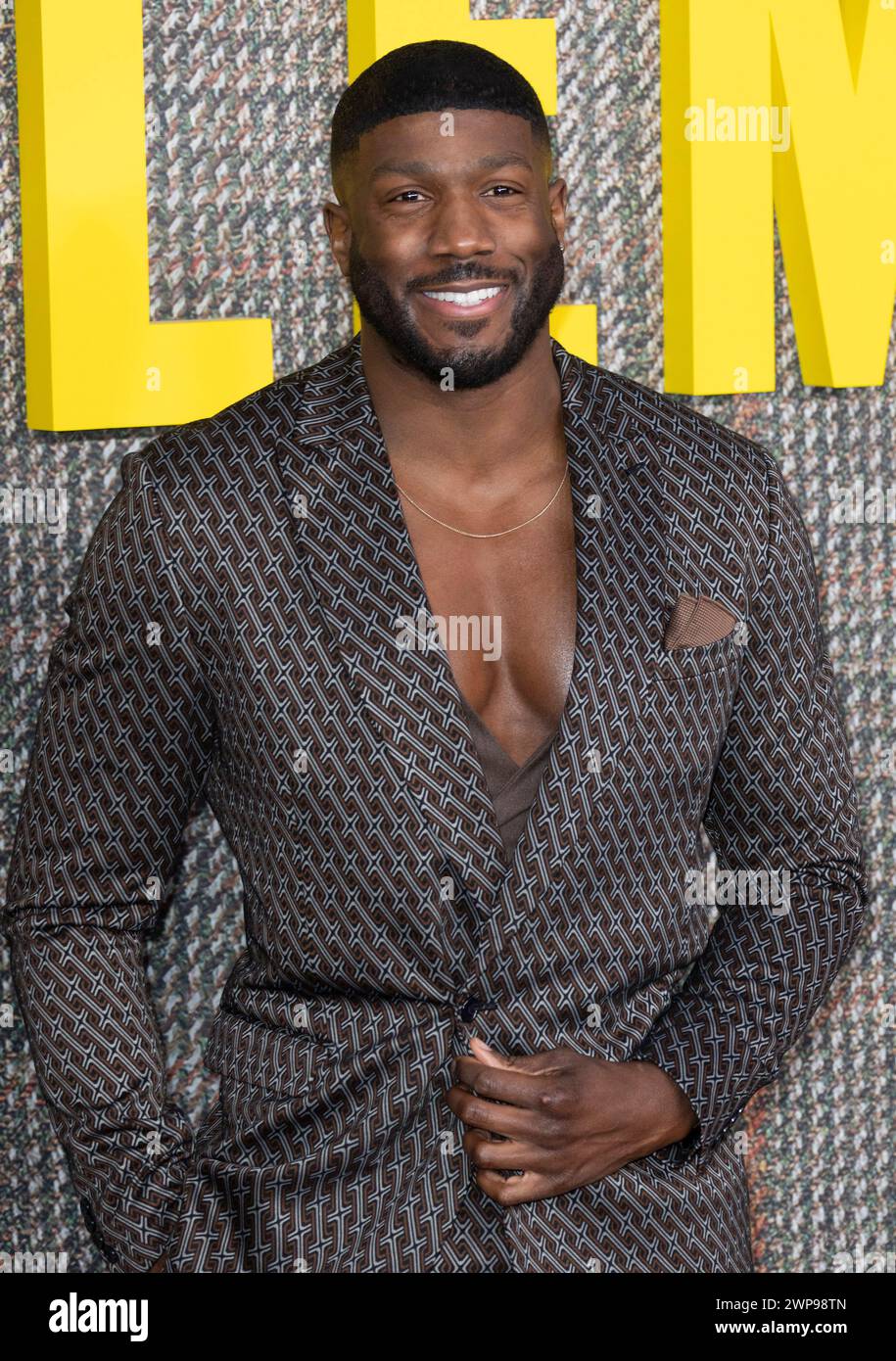 5 Mar 2024, London, England, UK - Toby Olubi attending The Gentleman UK ...
