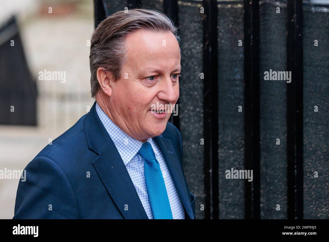 Downing Street, London, UK. 6th March 2024. Foreign Secretary, Lord ...