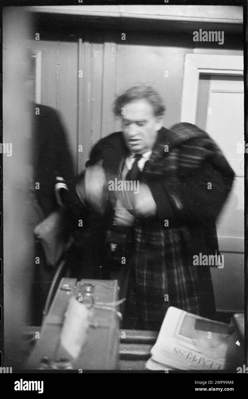 Europe border control passport check Black and White Stock Photos ...