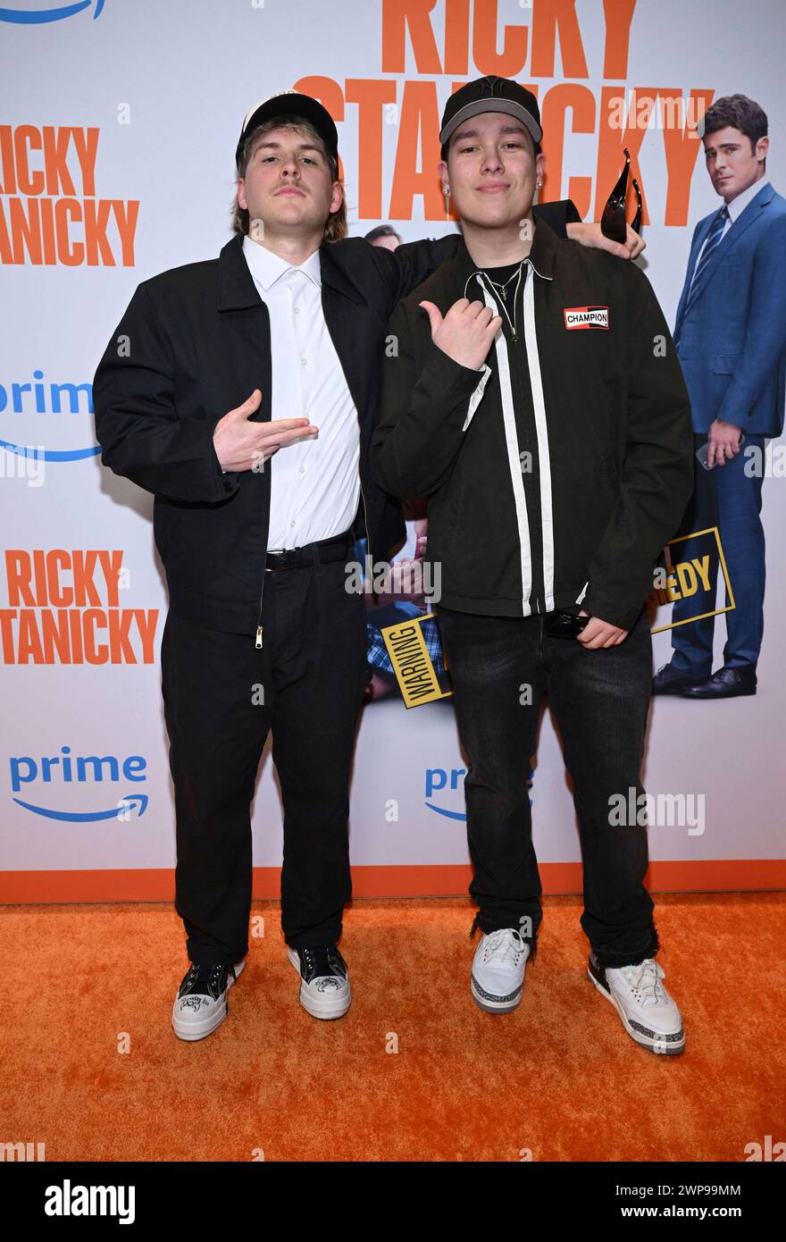 Photo by: zz/NDZ/STAR MAX/IPx 2024 3/5/24 Joey Valence and Brae at the ...
