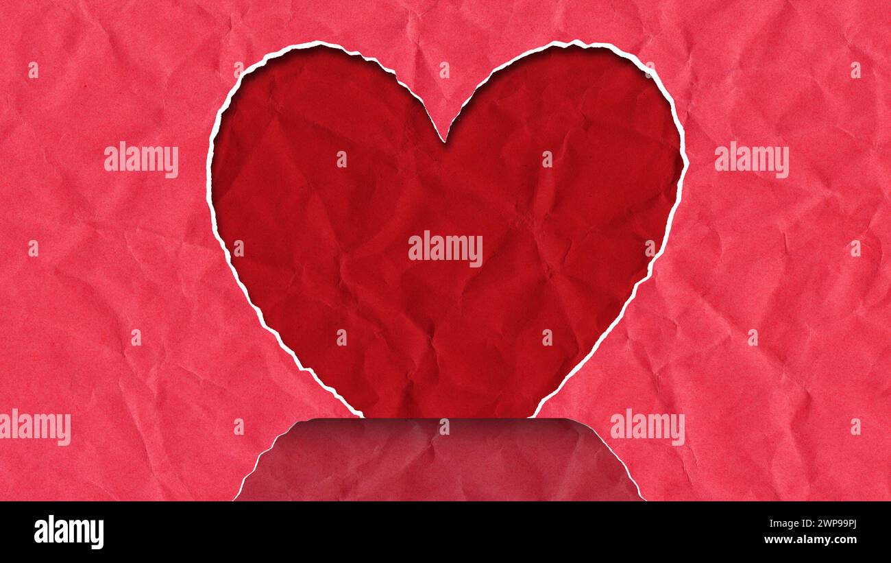 Concept conceptual heart shape hi-res stock photography and images - Alamy