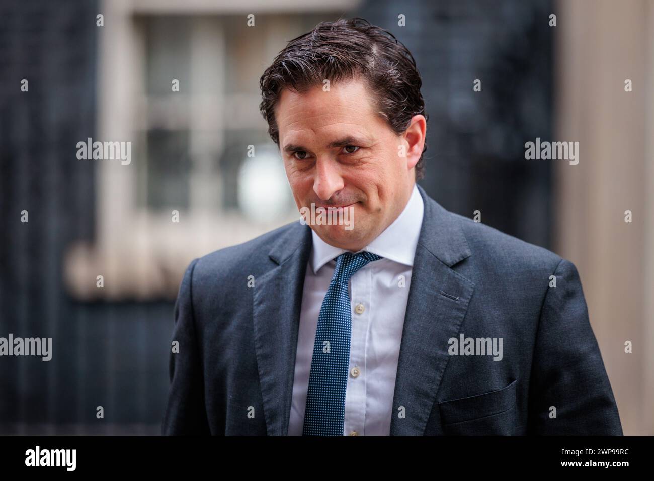 Downing Street, London, UK. 6th March 2024. Johnny Mercer MP, Minister ...