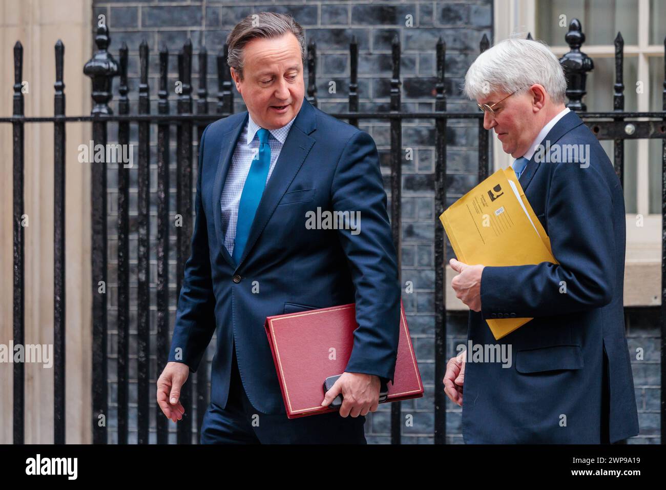 Downing Street, London, UK. 6th March 2024. Foreign Secretary, Lord ...