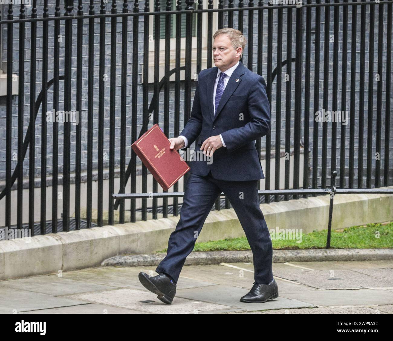London, UK. 06th Mar, 2024. Grant Shapps, MP, Secretary of State for ...