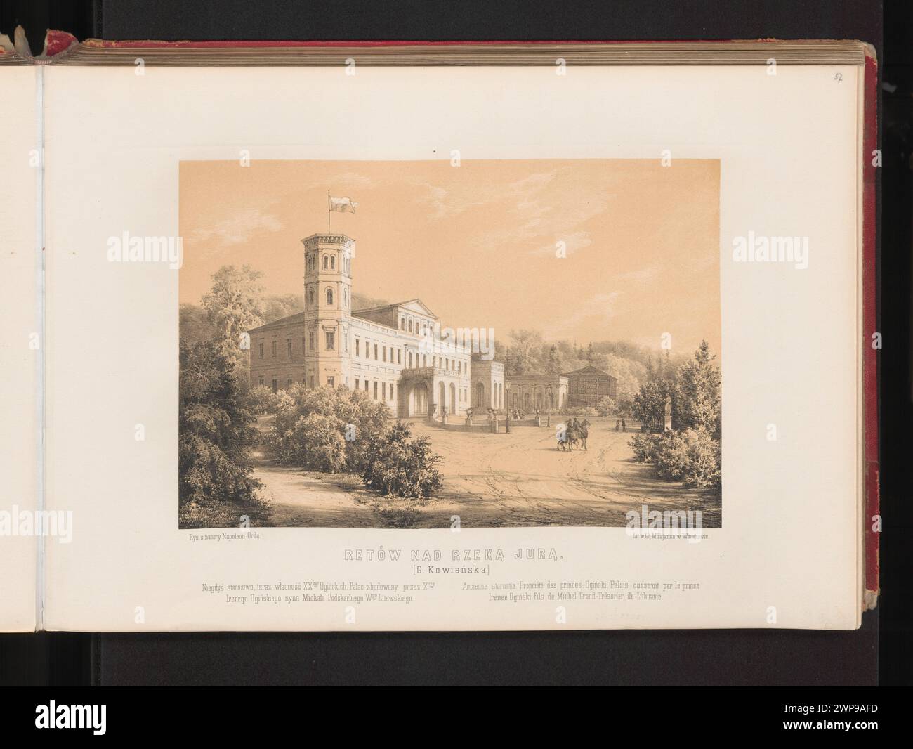 Napoleon 1807 1883 album widokow historycznych polski hi-res stock ...