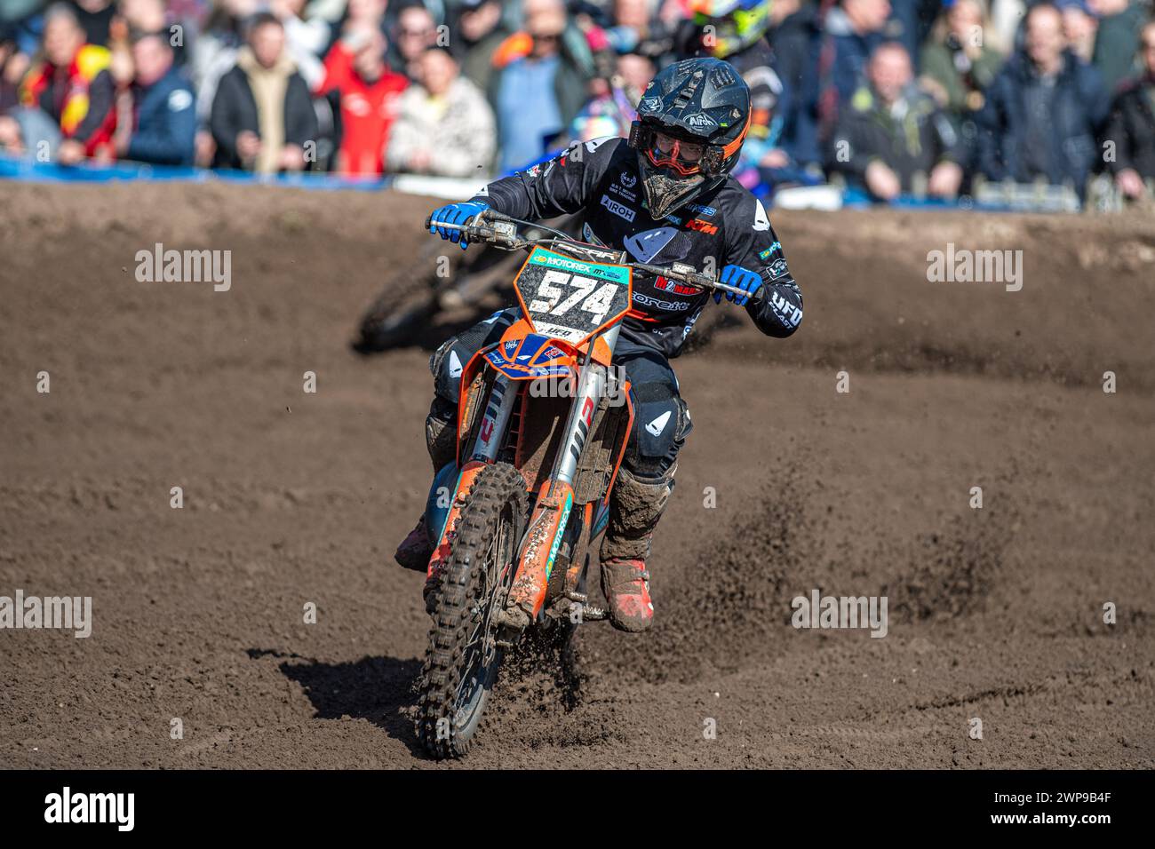 Lierop, Netherlands. 03rd Mar, 2024. MOTTOCROSS, 03-03-2024, Circuit ...