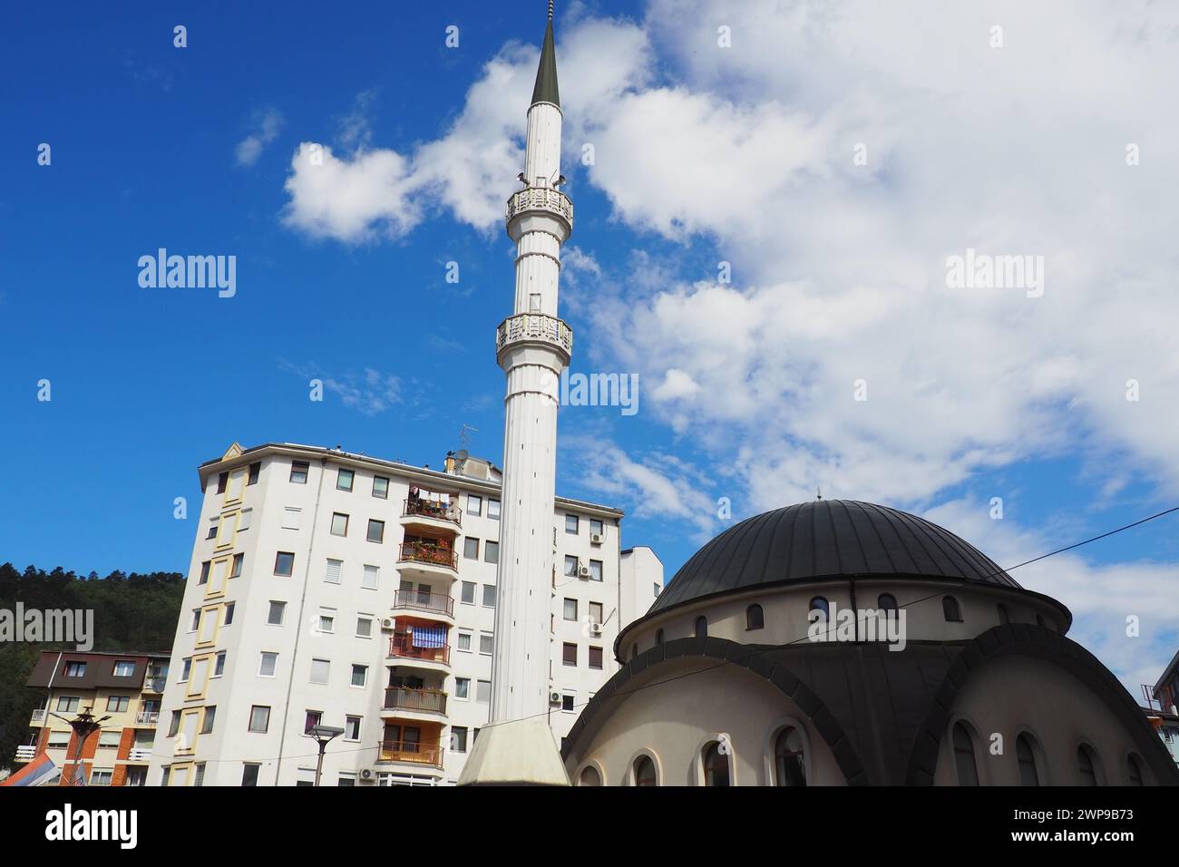 Zvornik, Bosnia and Herzegovina, 1 October 2022 Old Rijeka Mosque, also ...
