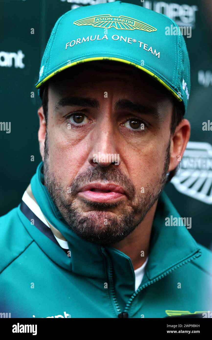 Jeddah, Saudi Arabia. 06th Mar, 2024. Fernando Alonso (ESP) Aston ...