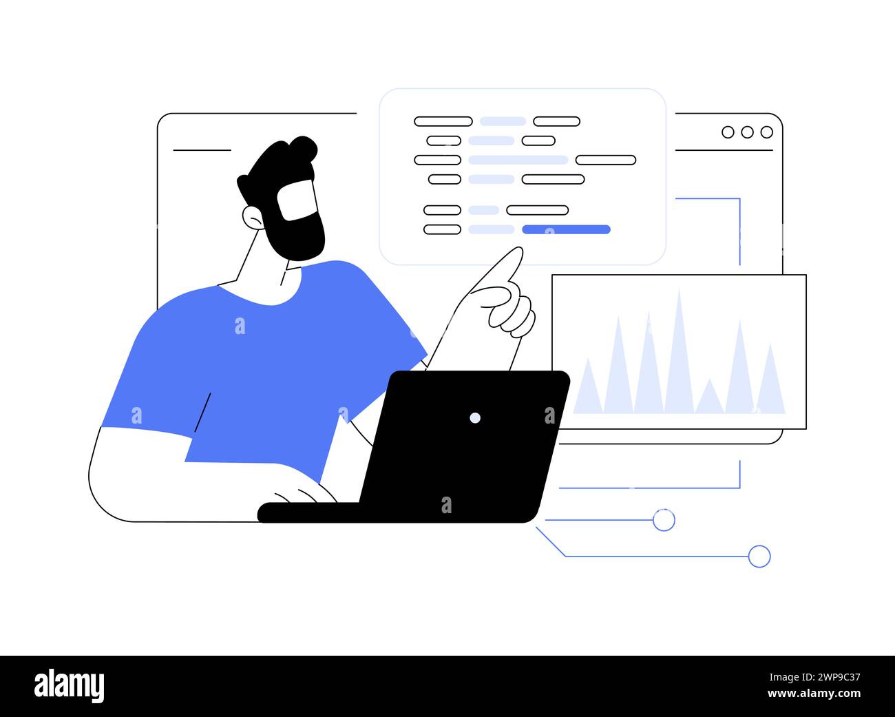 DevOps cloud engineer isolated cartoon vector illustrations Stock ... DevOps cloud engineer isolated cartoon vector illustrations Stock ...