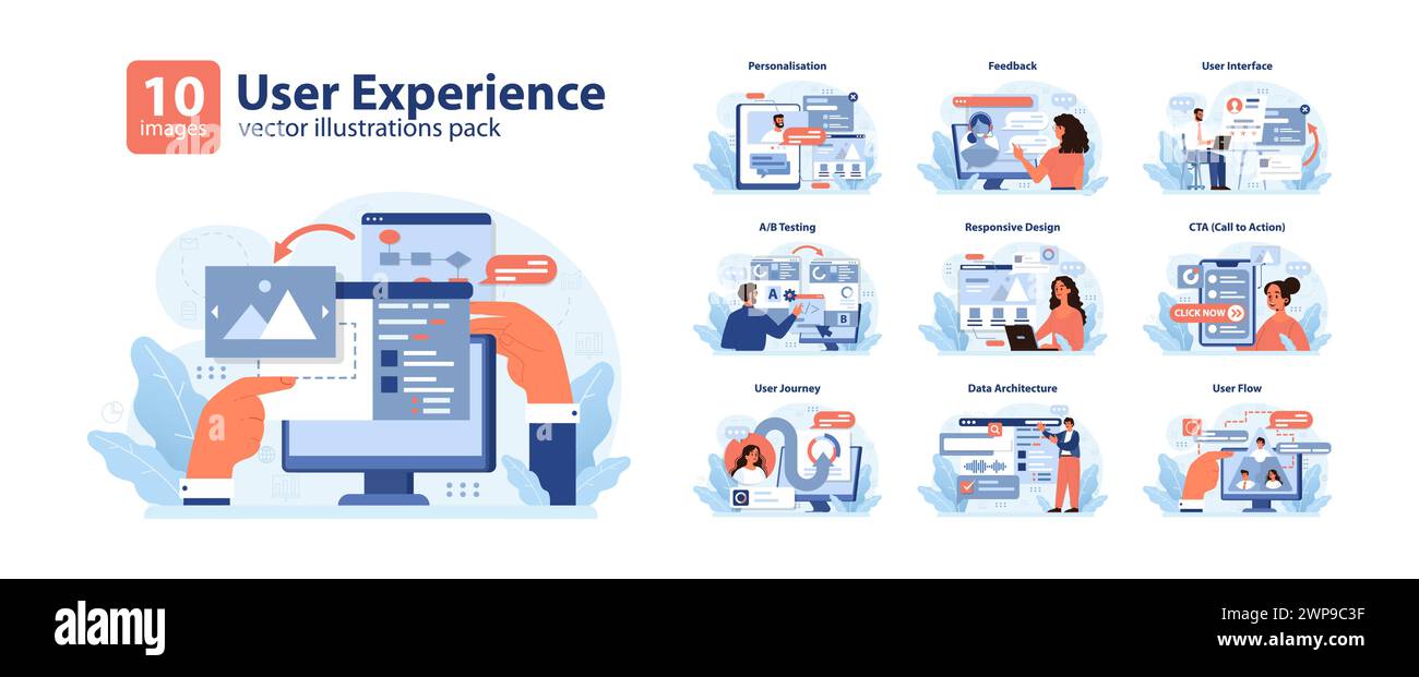 User Experience set. Web interface design, customer feedback ... User Experience set. Web interface design, customer feedback ...