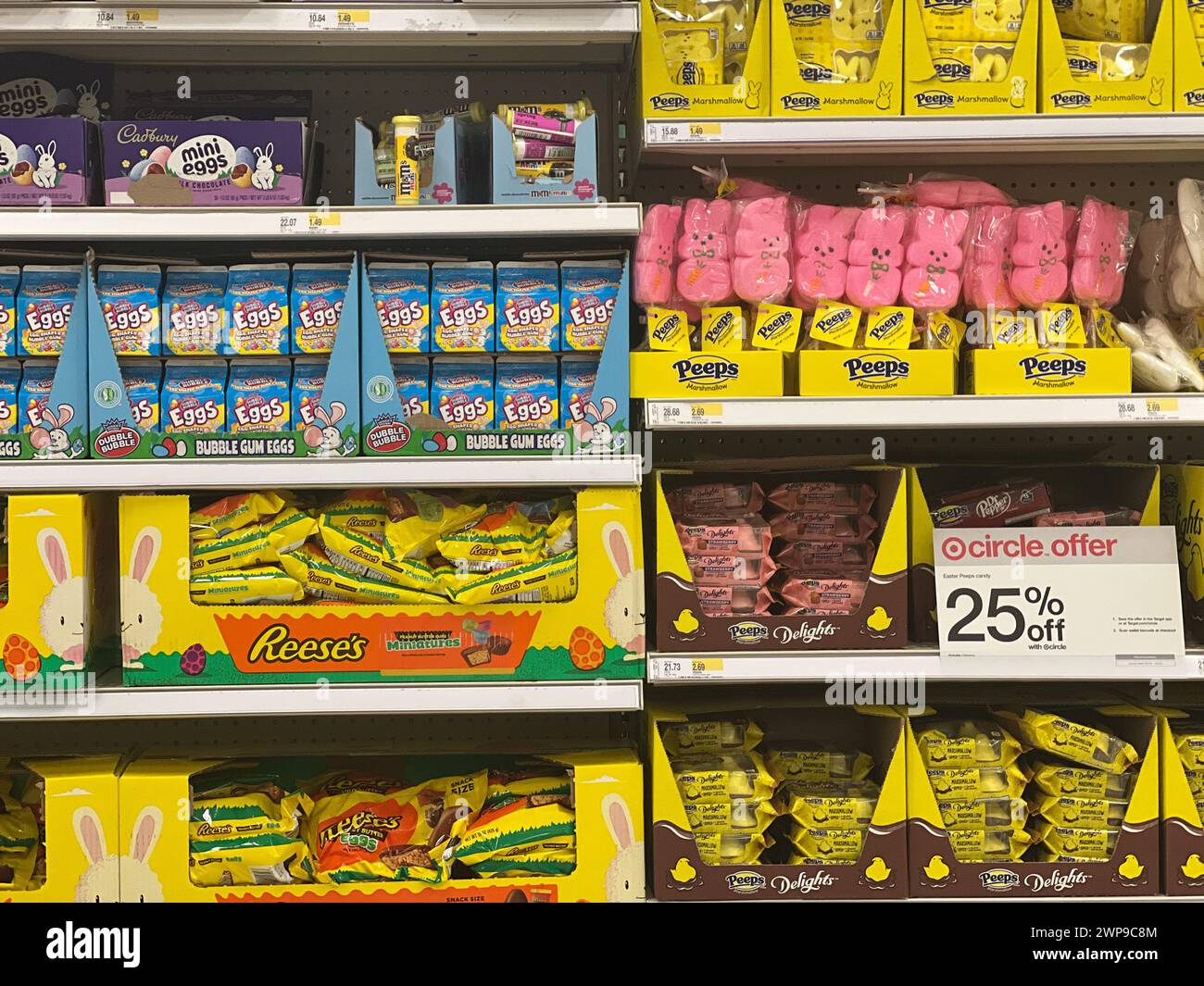 Baltimore, USA. 04th Mar, 2024. Retail Store Target and Giant Grocery ...