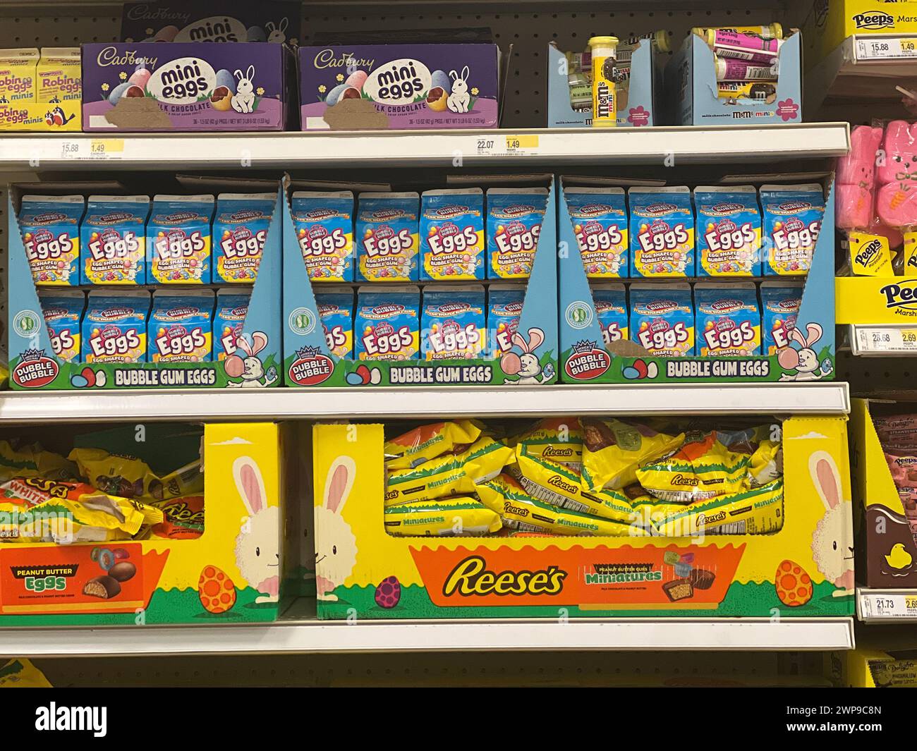 Baltimore, USA. 04th Mar, 2024. Retail Store Target and Giant Grocery ...