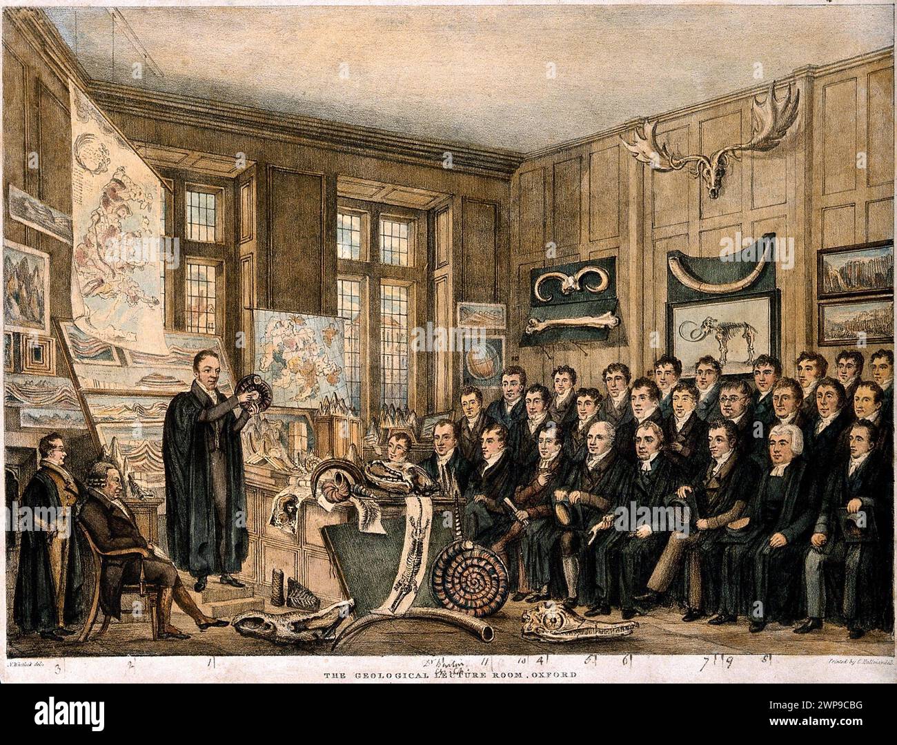 Class lecture vintage hi-res stock photography and images - Alamy