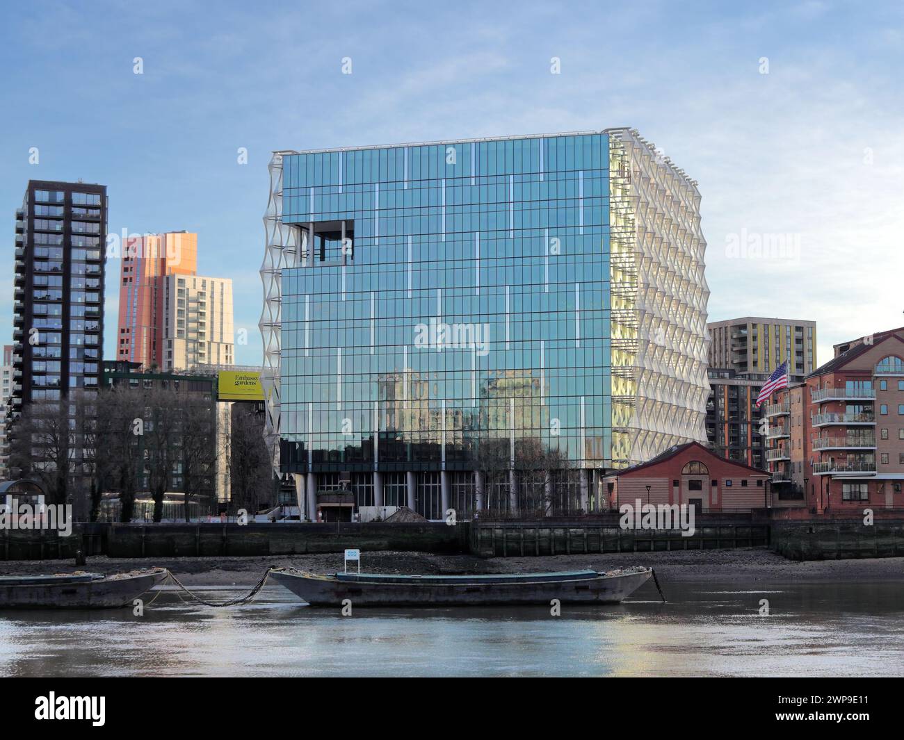 The Embassy of the United States of America in London, the diplomatic ...