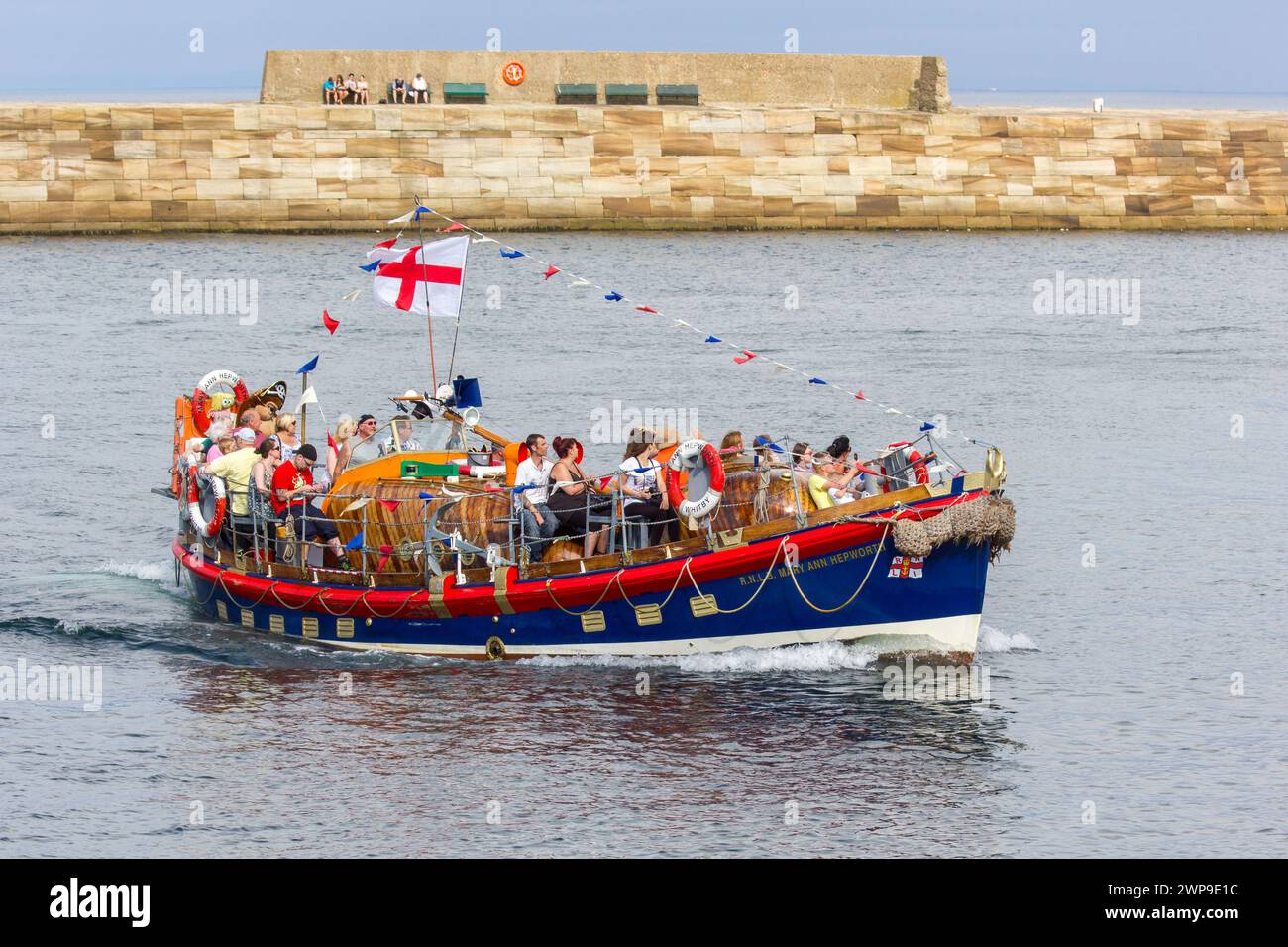 The Mary Ann Hepworth lifeboat, Whitby Stock Photo - Alamy