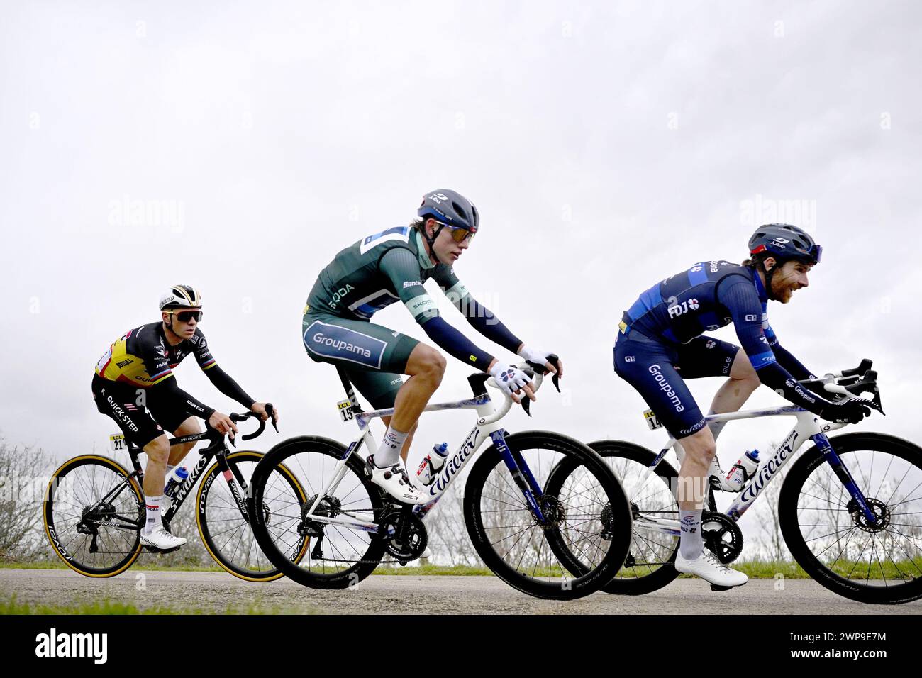 Mont Brouilly, France. 06th Mar, 2024. Belgian Remco Evenepoel of ...