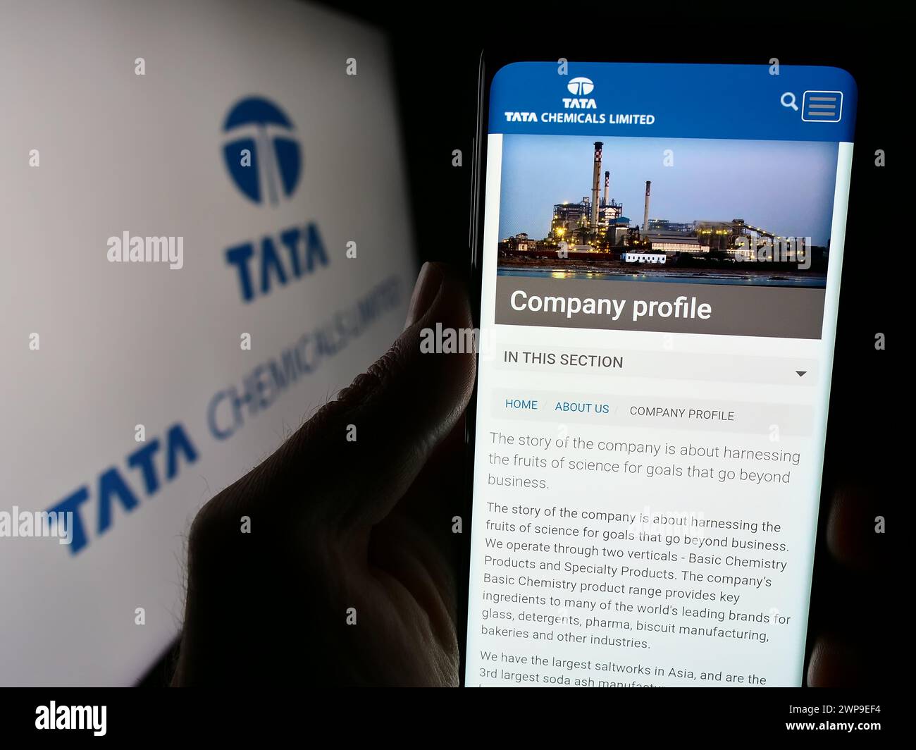 Tata logo hi-res stock photography and images - Alamy