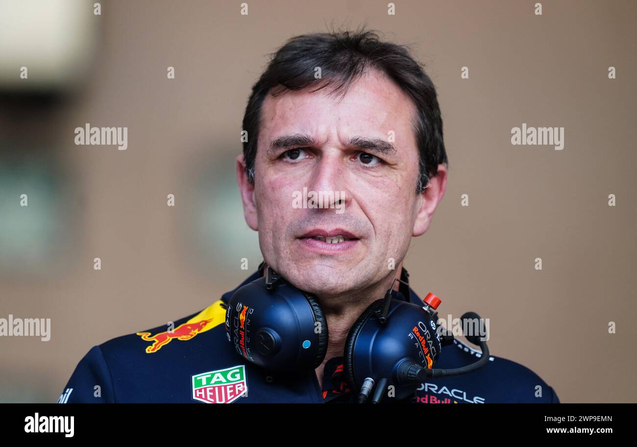 Red Bull Racing Technical Director Pierre Wache during the Bahrain ...