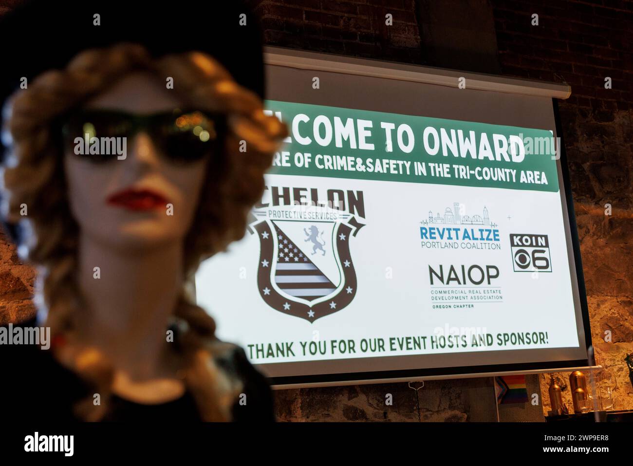 Portland, USA. 05th Mar, 2024. Revitalize Portland Coalition's Crime ...