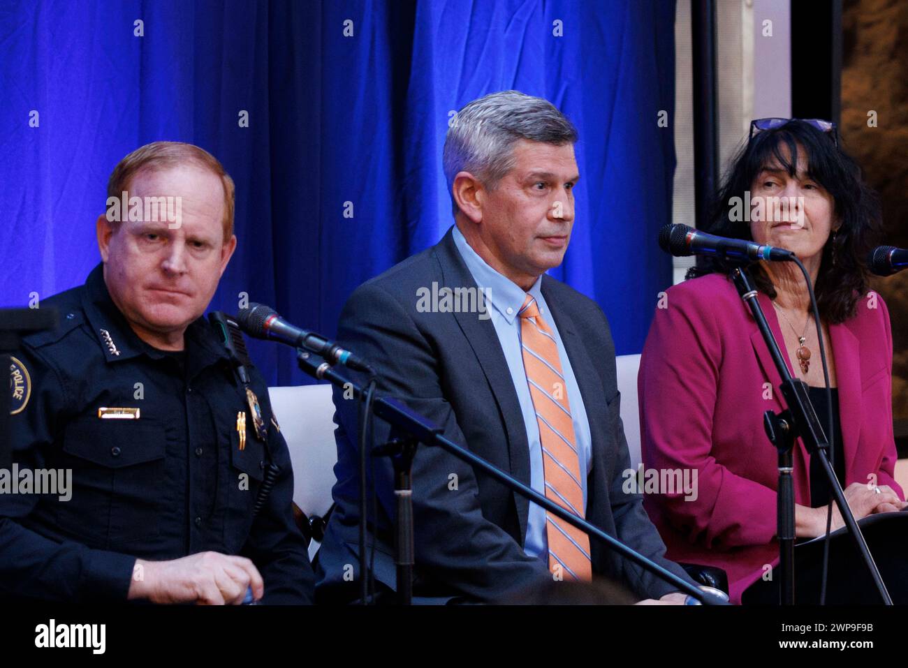 Portland police chief hi-res stock photography and images - Alamy