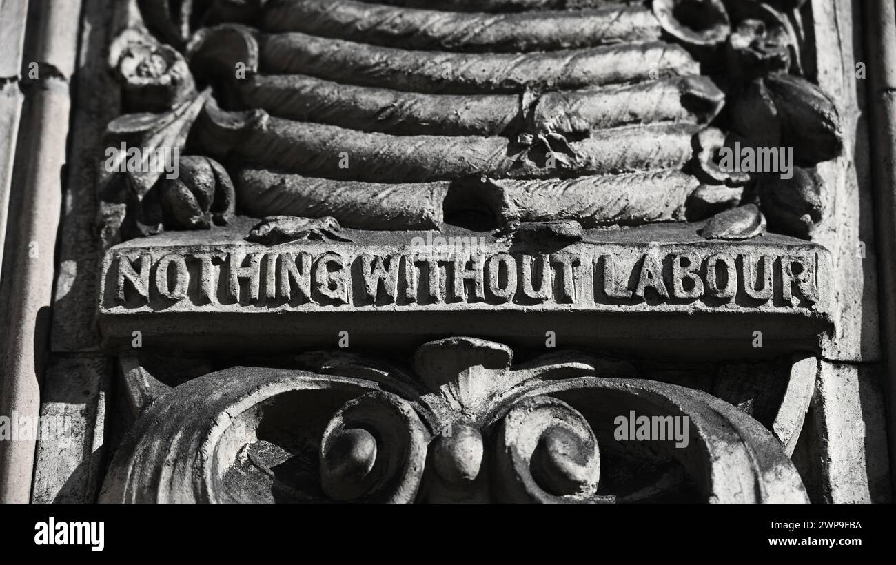 Nothing Without Labour Stock Photo - Alamy