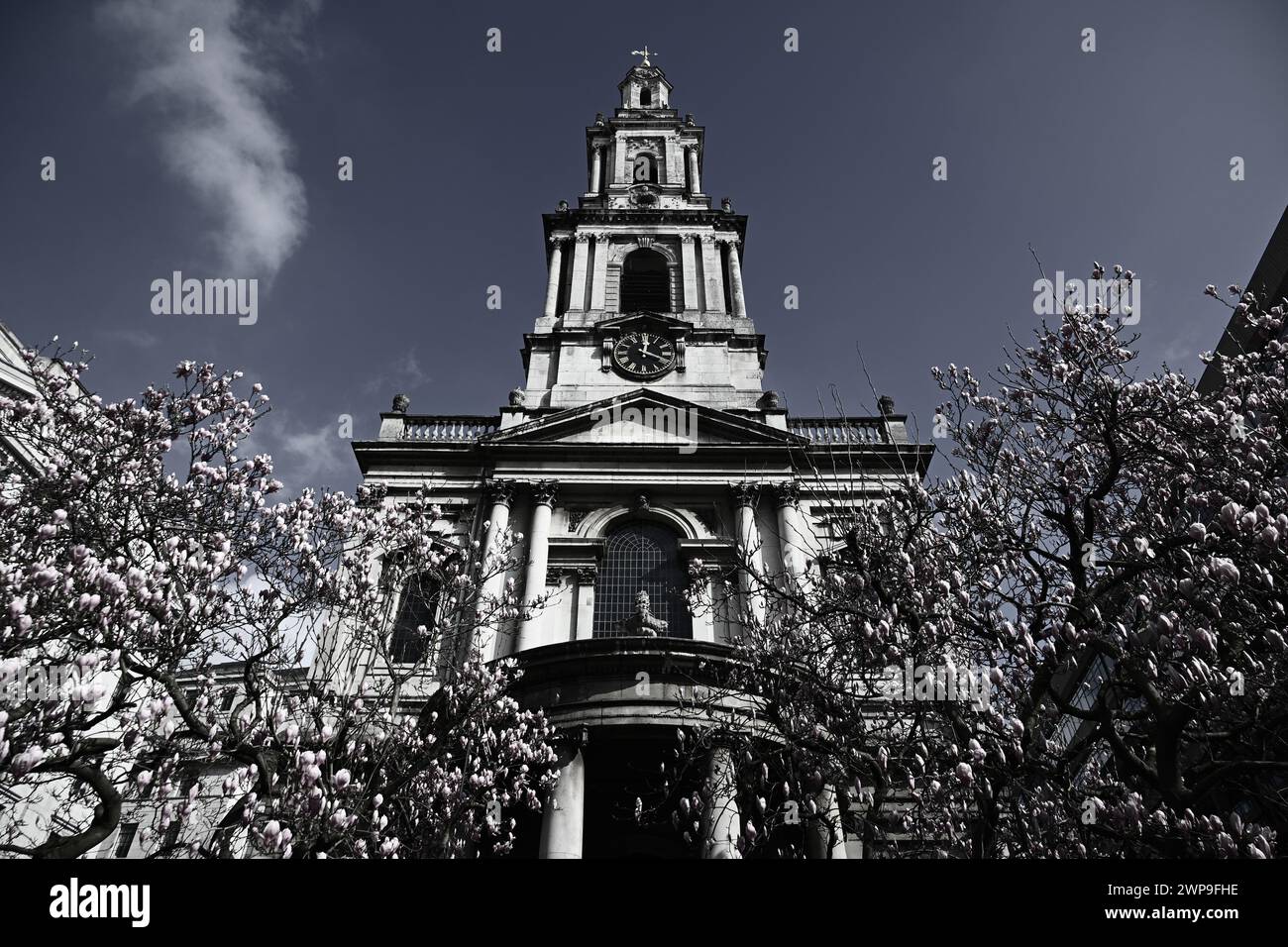 St Mary le Strand Stock Photo - Alamy