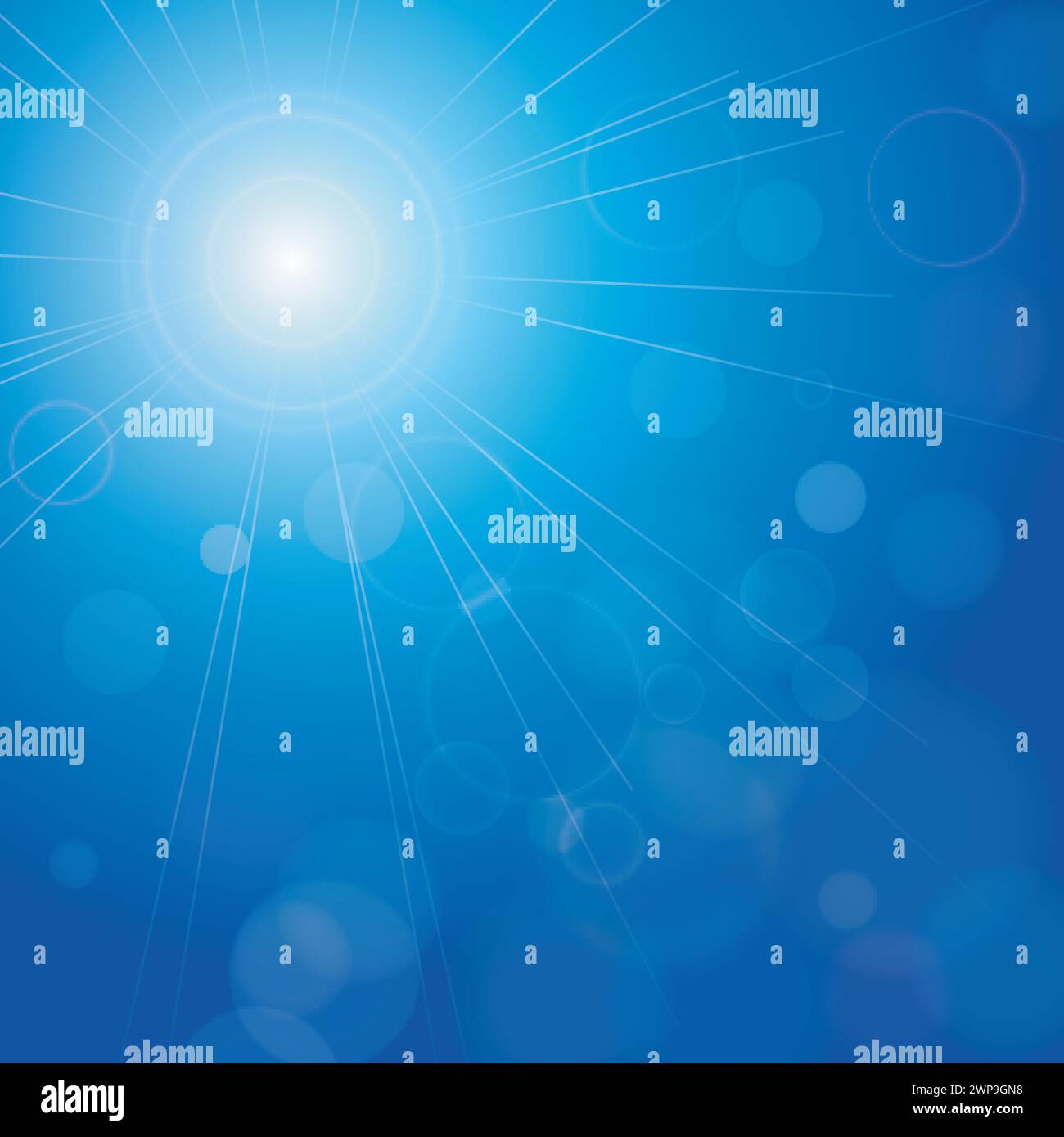 Abstract Sunlight Vector, Vector Illustration Stock Vector Image & Art ...
