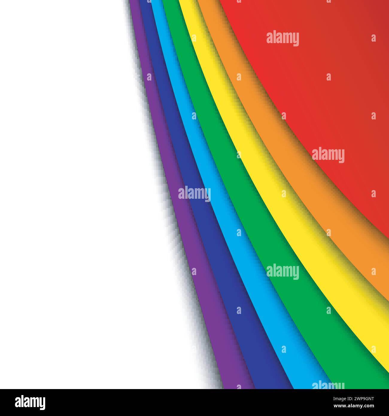 Abstract rainbow background Stock Vector Images - Alamy