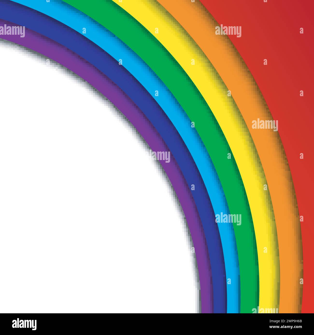 Abstract rainbow background Stock Vector Images - Alamy