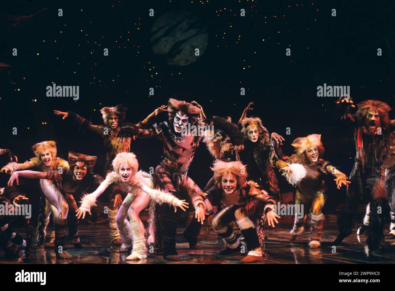 Szene aus dem Musical Cats, Fototermin vor der Premiere im April 1986 ...