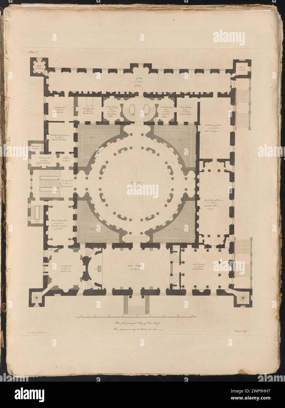 Illustration showing floor plan hi-res stock photography and images - Alamy