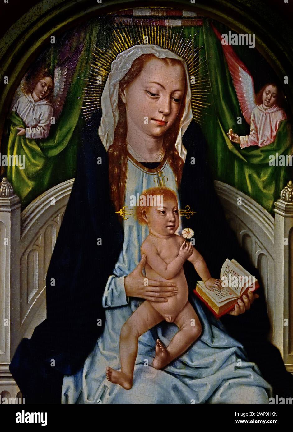 Madonna 1486 Meester van de (Brugse) Legende van de Heilige Ursula ...