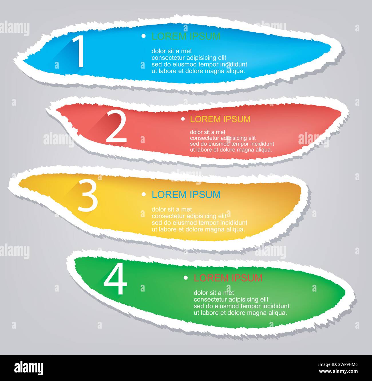 The four step Stock Vector Images - Alamy