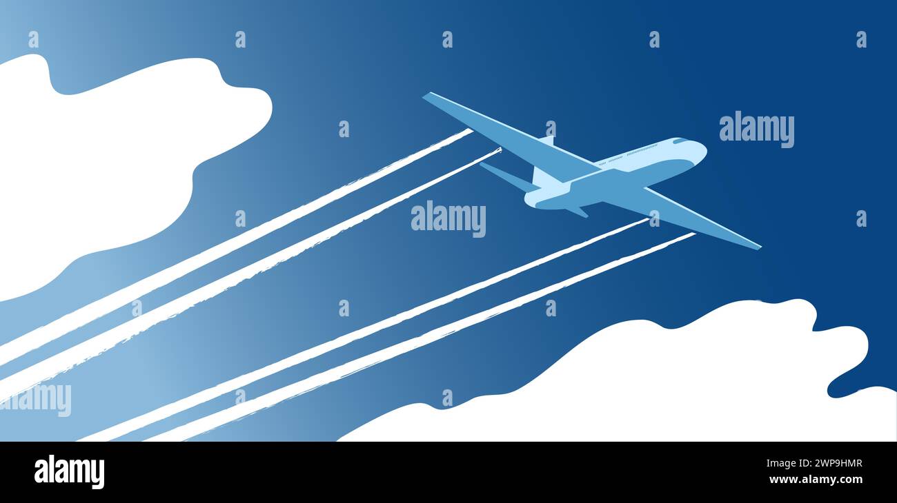 Line art aircraft hi-res stock photography and images - Alamy