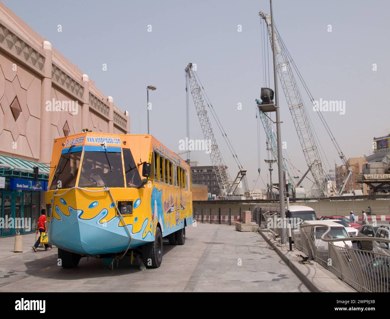 Dubai, United Arabian Emirates, 06 march 2007, amphibean vehicle ...