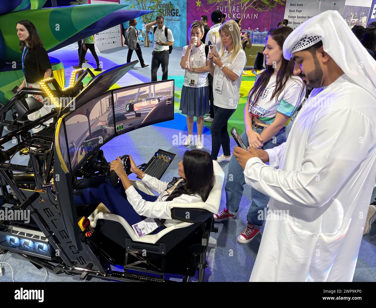 United Arab Emirates, Dubai, 2023-10-18. GITEX 2023, the global tech ...