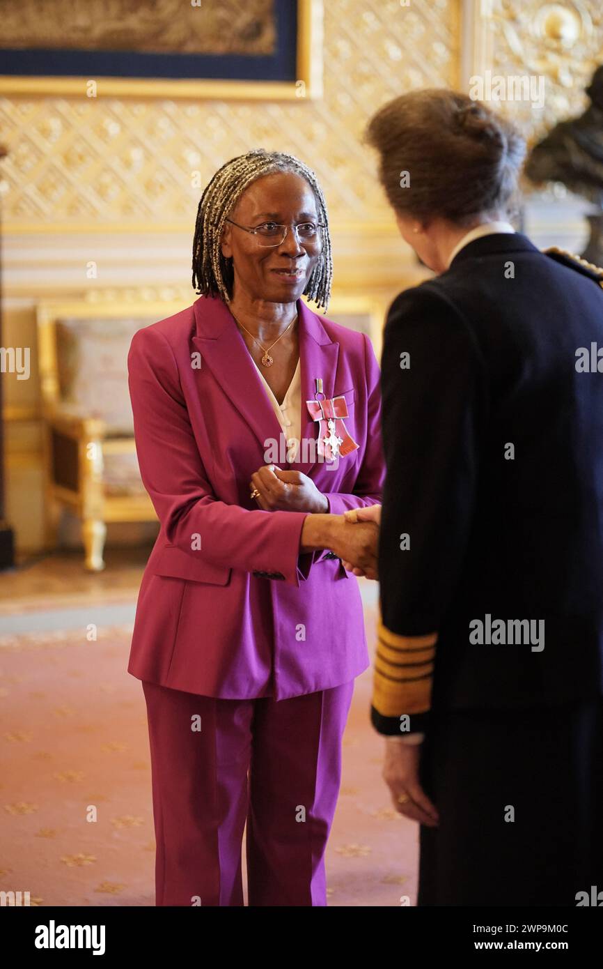 Mrs Valda Harris (Valda Jackson), from Bristol, is made a Member of the ...